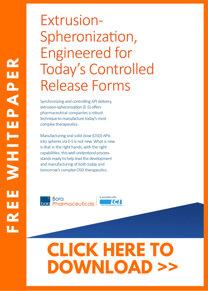How to Control and Modify the Release of Today’s Insoluble, Potent API's